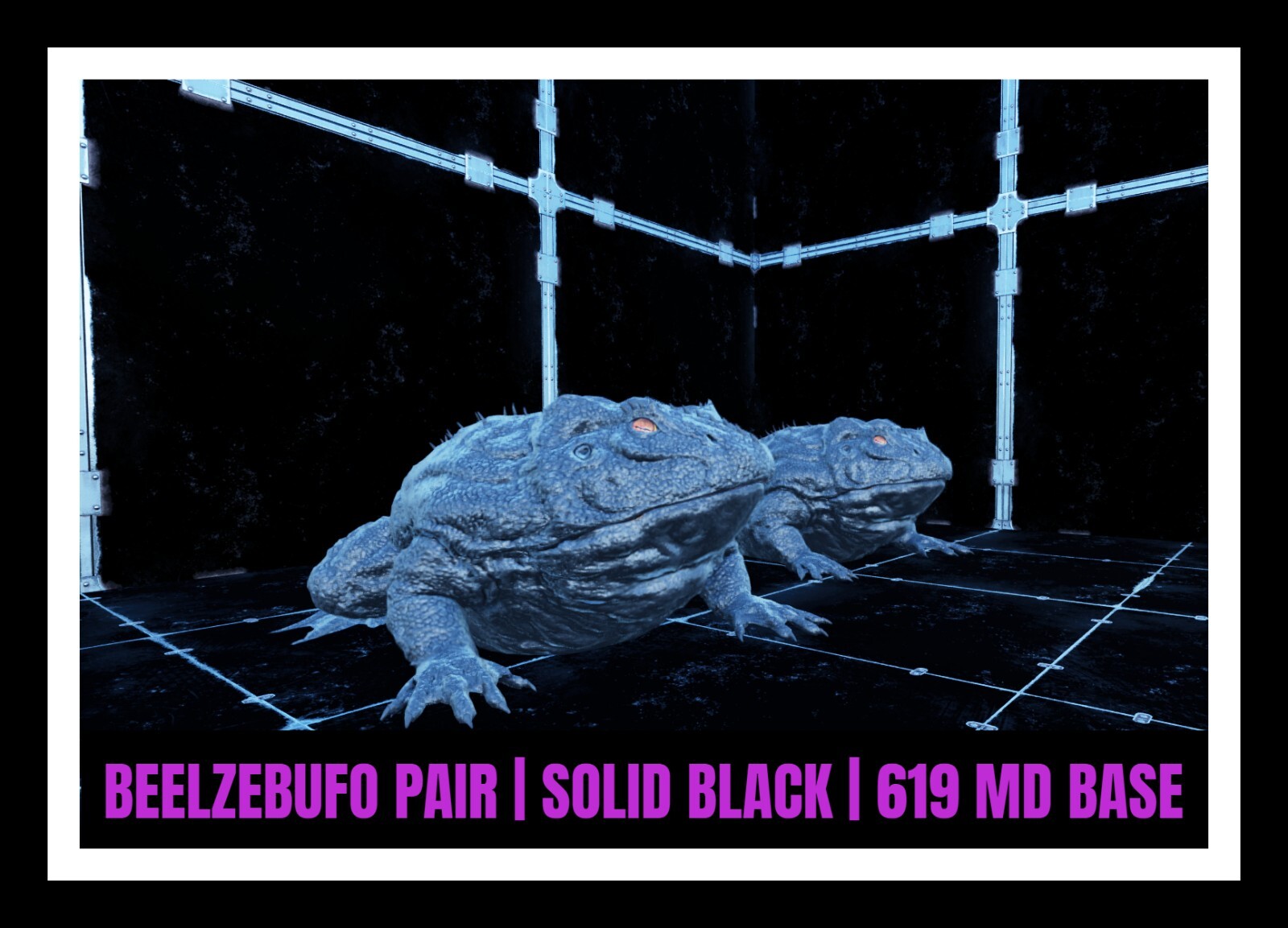 ARK Survival Ascended PvE BEELZEBUFO FROG 619 BLACK PC/XBOX/PS5 ASA | eBay