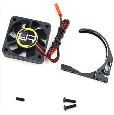 Yeah Racing Alloy Fan 40mm mount with Tornado 40 x 40mm fan for 1:10 RC ...