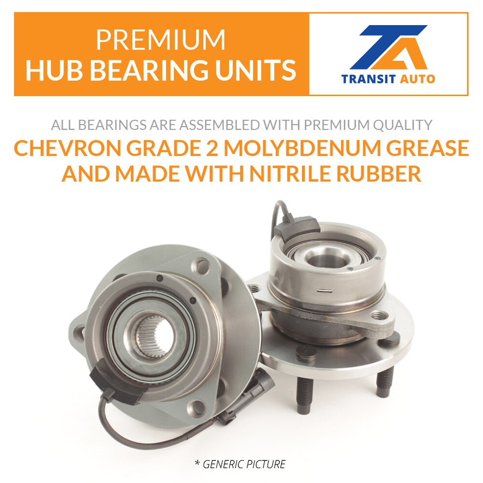 Front Wheel Bearing And Hub Assembly Pair For Toyota RAV4 Scion xB ...