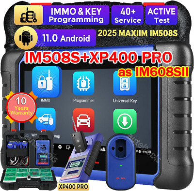 2025 Autel MaxiIM IM508S XP200 Advanced Diagnostic Scanner Key ...