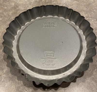 Duncan Hines Tiara Desserts Ekco Bakers Secret Pie Tart Quiche Pan ...