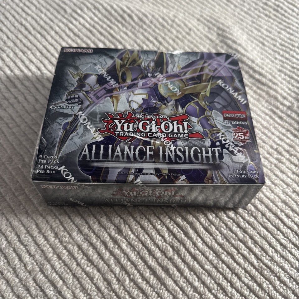 Yu-Gi-Oh Cards - Alliance Insight - BOOSTER BOX [24 Packs] - New Sealed ...