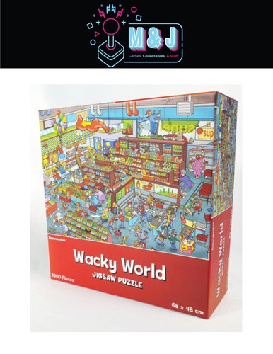 Wacky World - Supermarket 1000 Piece Jigsaw Puzzle (Aussie Seller) | eBay
