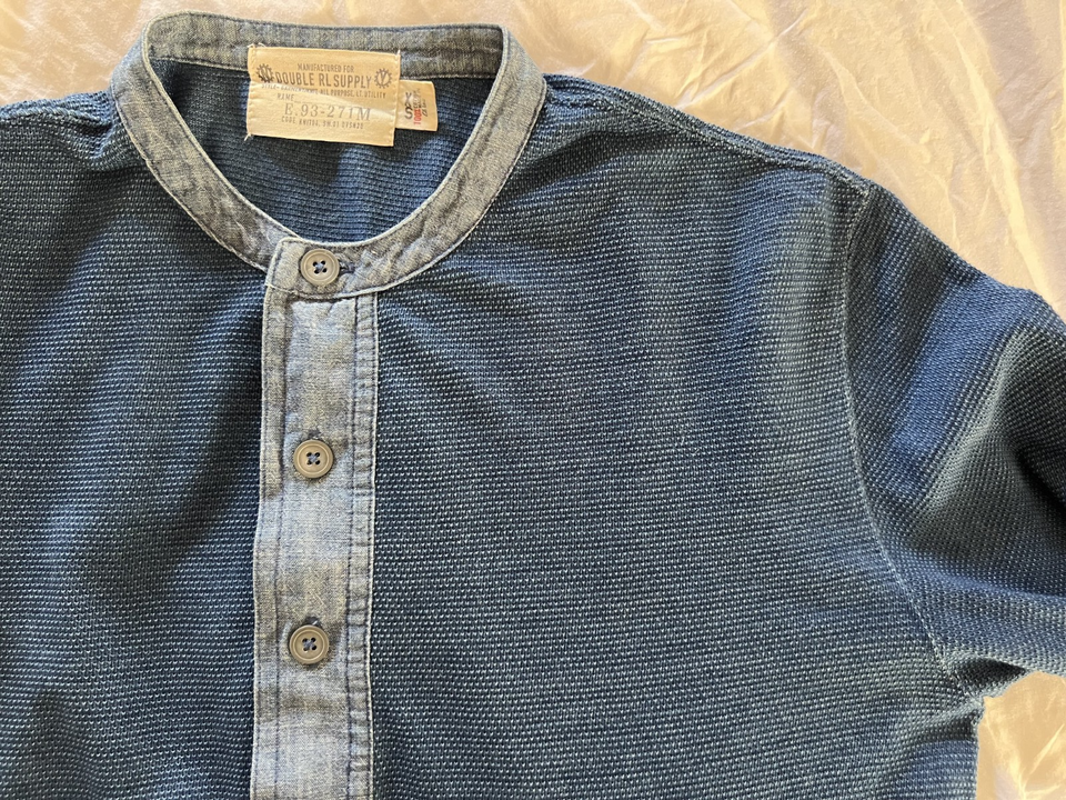 RRL Ralph Lauren cotton henley shirt * XS (fits like S) | eBay