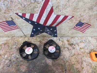 NIDEC ALPHA V FAN TA600 A30318-10 930713 115VAC .35A 50/60HZ LOT OF 3 ...