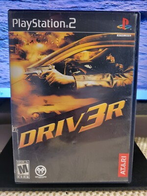 Driv3r (Sony PlayStation 2, 2004) Driver 3 PS2, Atari 742725244337 | eBay