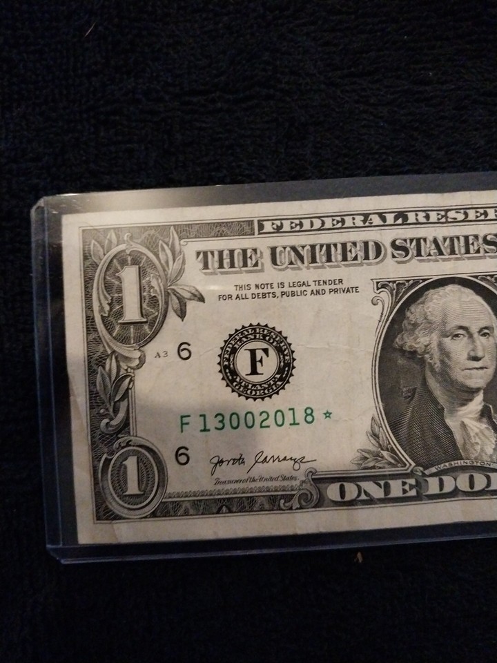 Birthday/Anniversary Dollar 2018. STAR Note! Very Fancy Serial Number ...