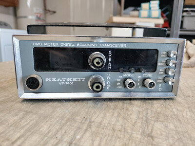 Vintage Heathkit VF-7401 Two Meter Digital Scanning Transceiver Ham ...