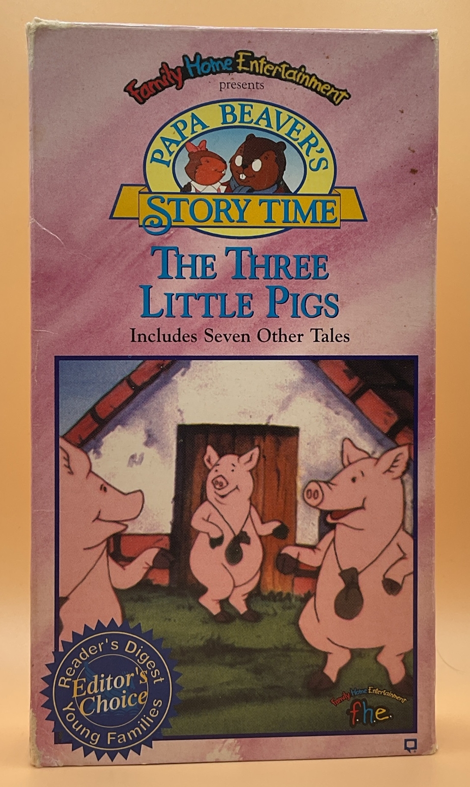 Papa Beaver's Story Time - The Three Little Pigs VHS 1995 FHE *Buy 2 ...