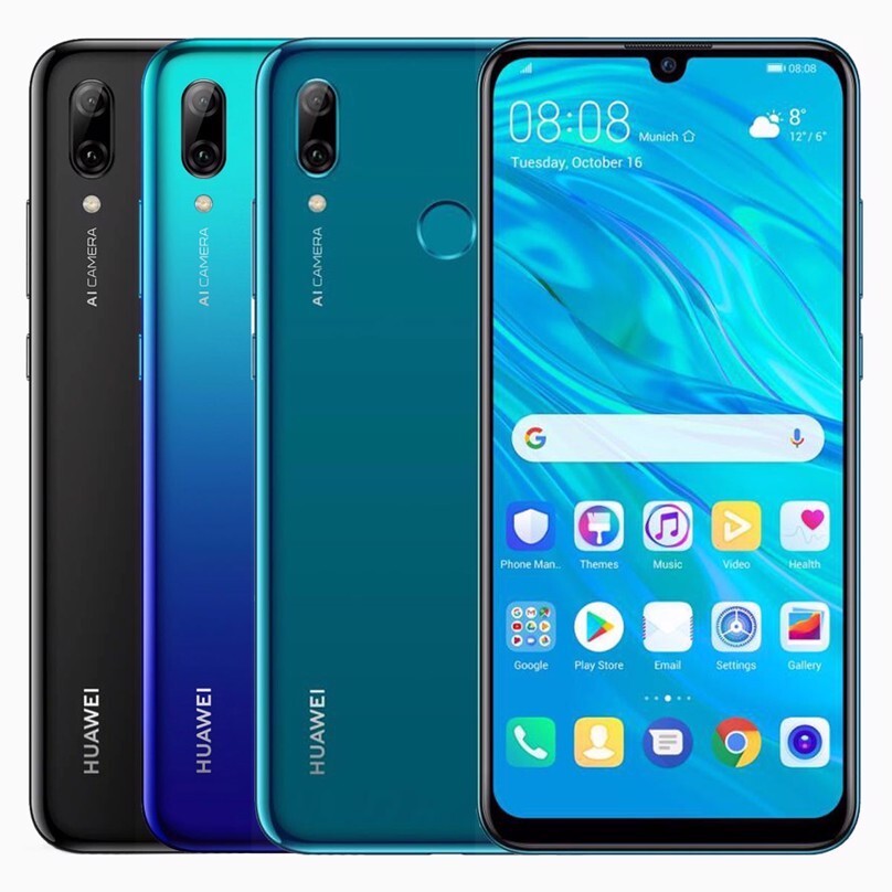 Huawei P smart (2019) POT-LX1AF - 64GB - Aurora Blue (Unlocked) Good ...