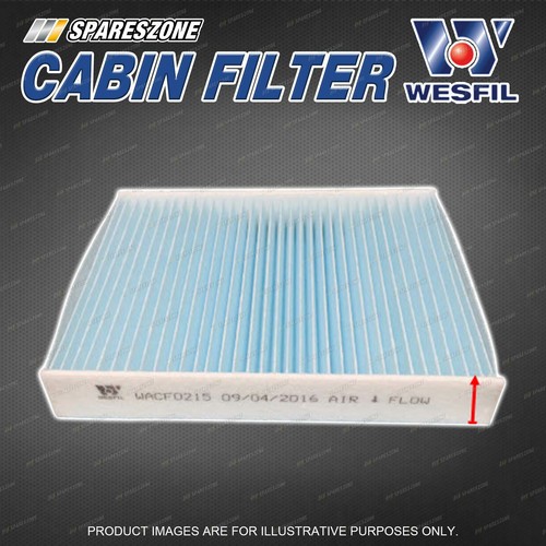Wesfil Cabin Filter for Toyota Hilux GUN123 126 136 GGN 120 125 Refer ...