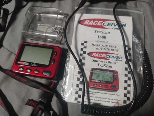 Raceceiver TruScan 1600 Micro Scanner Race Spectator Nascar Racing W ...