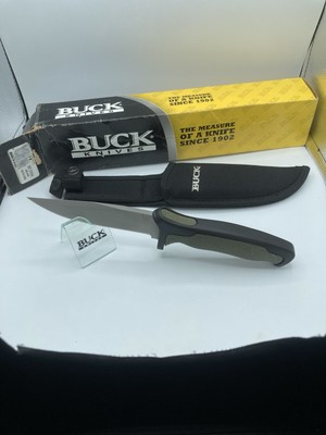 Buck 650 Nighthawk Fixed Blade Knife with Sheath And Box 2008 Actual ...