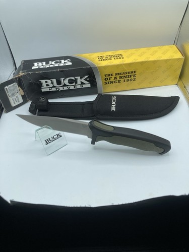 Buck 650 Nighthawk Fixed Blade Knife with Sheath And Box 2008 Actual ...
