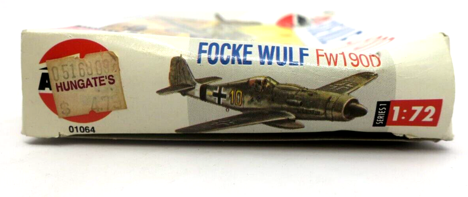 Airfix 1/72 Focke Wulf Fw190 01064 Flying Hours 1 Model Kit | eBay