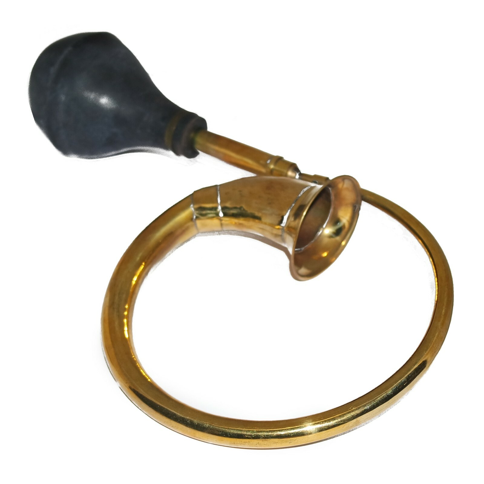Vintage Antique Car Taxi Circular Horn Brass with Rubber Bulb vintage ...
