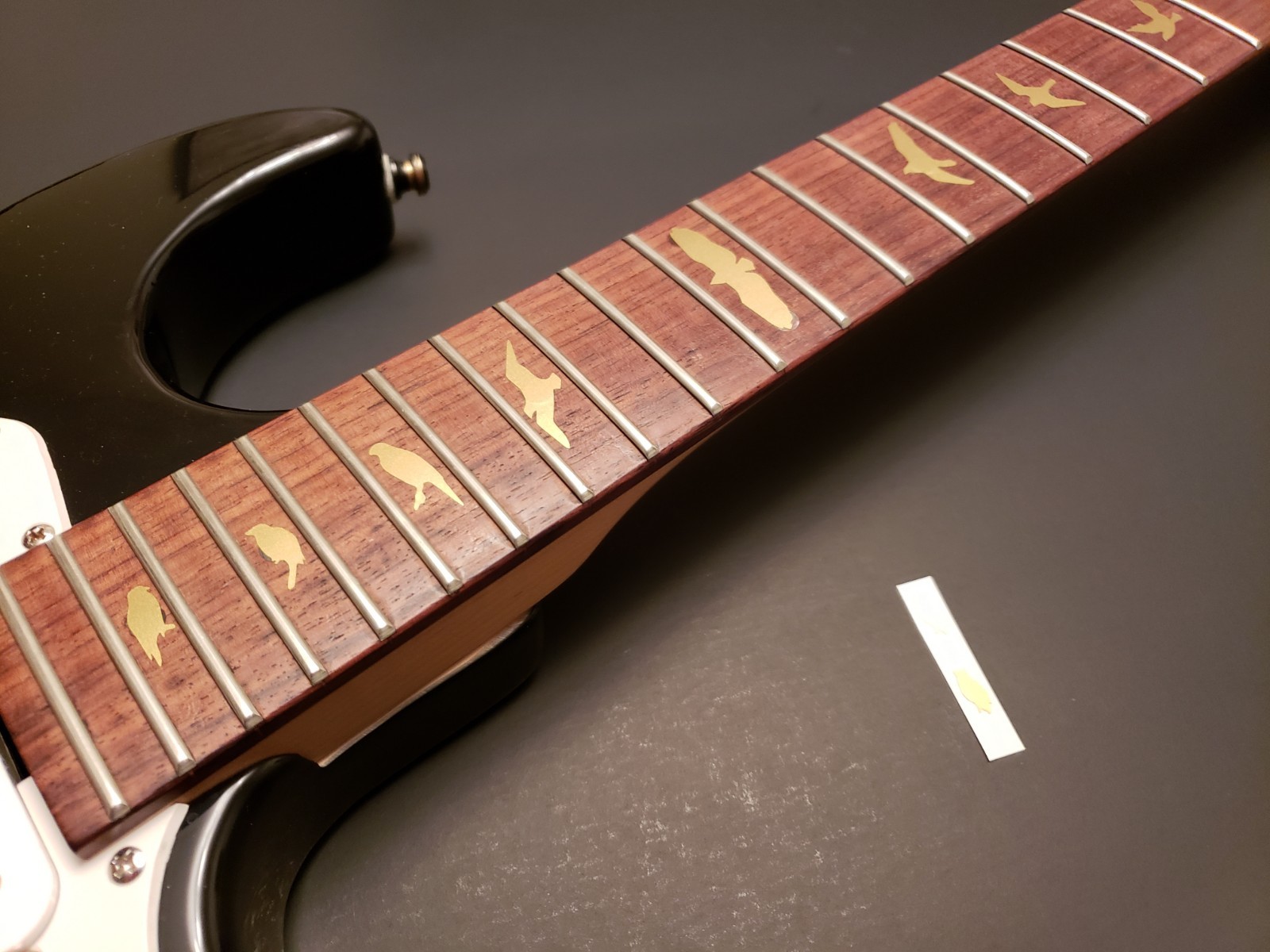 Birds Design Fretboard Markers Vinyl Decals Inlays for Any Guitar 30 ...