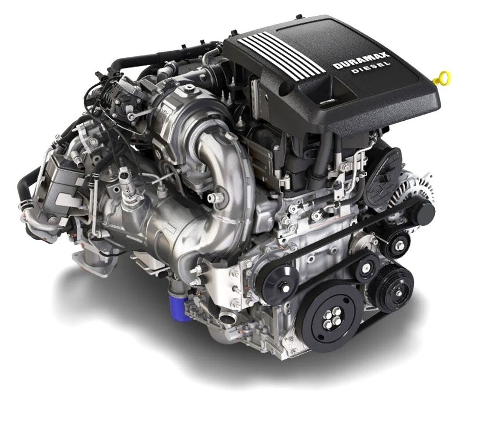 Duramax Diesel L6 3.0L Engine Dust Cover Escalade Silverado Sierra ...