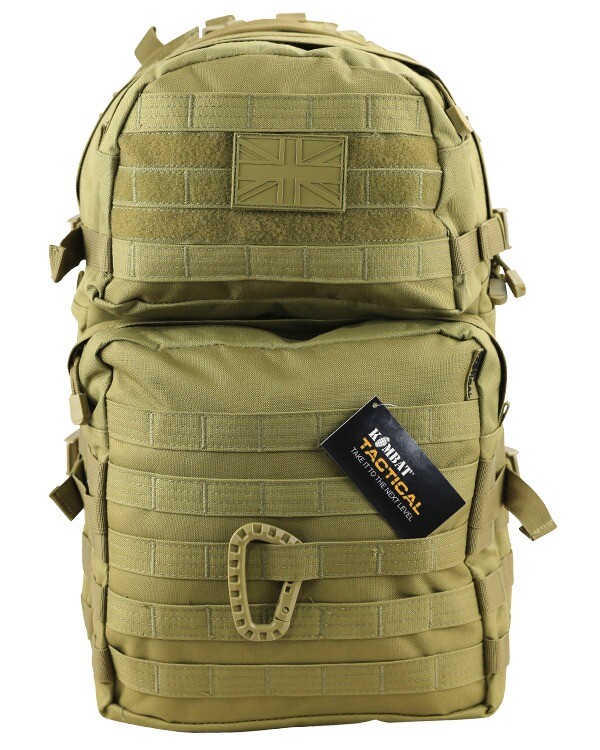 ASSAULT PACK 40L COYOTE CADET MILITARY MOLLE WEBBING BACKPACK ARMY ...