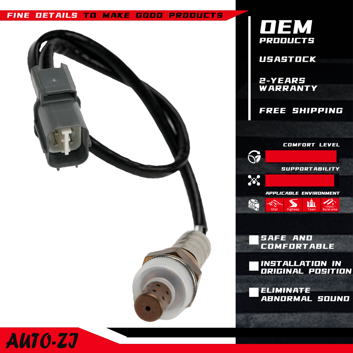 Downstream OEM O2 Oxygen Sensor for Acura Integra Honda Civic CRV CR-V ...