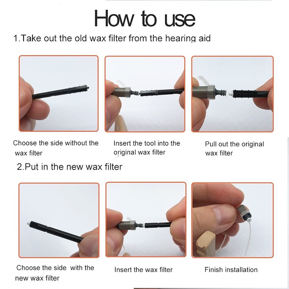 Widex NanoCare Wax Guards filters for Widex Phonak Unitron and Resound ...