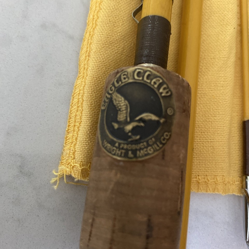 WRIGHT MCGILL M6TMU 6'9" 6 pc Trailmaster Fly/Spin Rod EAGLE CLAW Tan ...