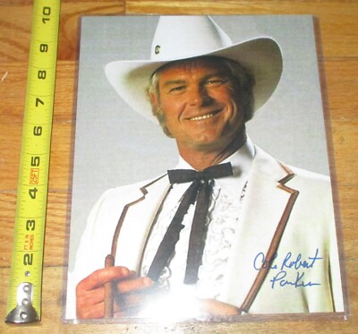 WWE WCW Col Robert Parker Wrestling Autographed 8 x10 Promo photo ...