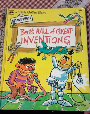 VintageLittle Golden Book - Sesame Street - Bert's Hall of Great ...