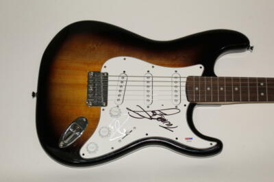 RICK NIELSEN & ROBIN ZANDER SIGNED AUTOGRAPH FENDER BRAND ELECTRIC ...