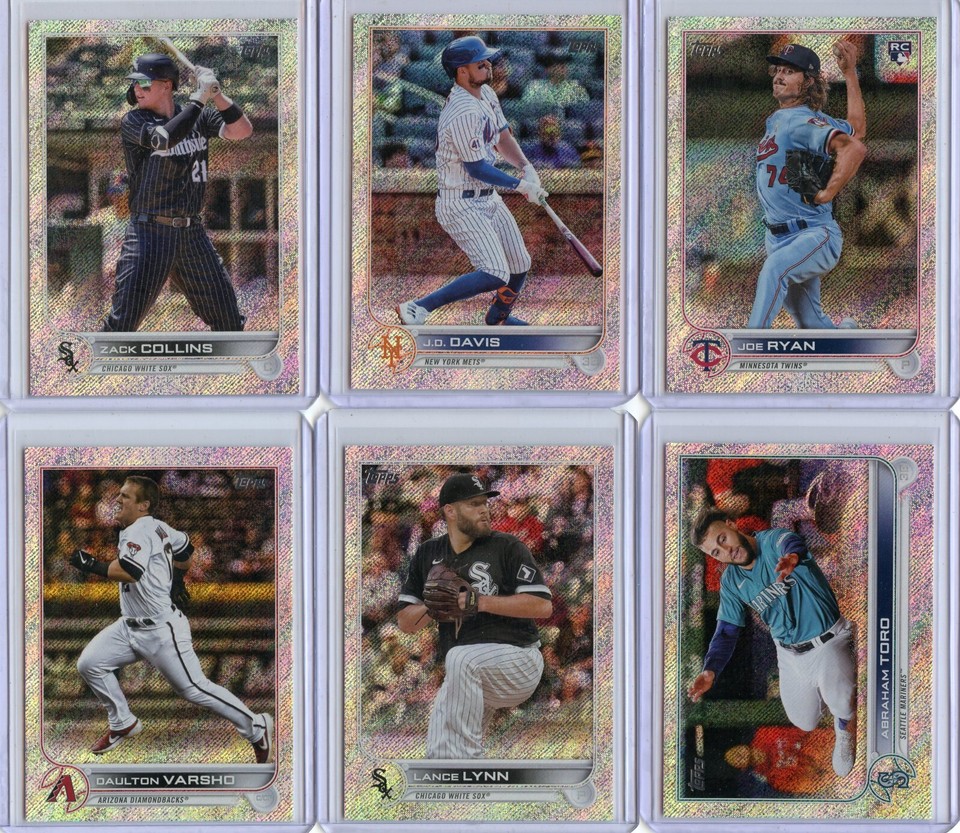 2022 Topps Factory Set Walmart Foilboard Baseball Complete Your Set | eBay