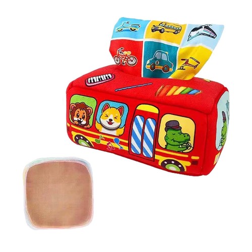 Sensory Pull Along Tissue Box Game Motor Skills Developement Pull ...