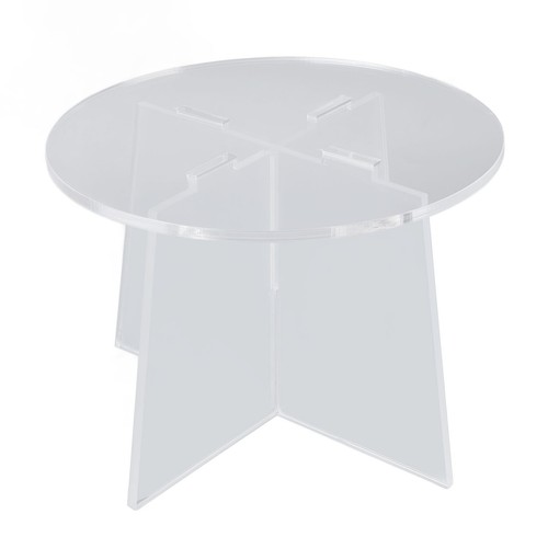 Acrylic Pot Holder Modern Style Transparent Planter Stand Shelf Potted ...