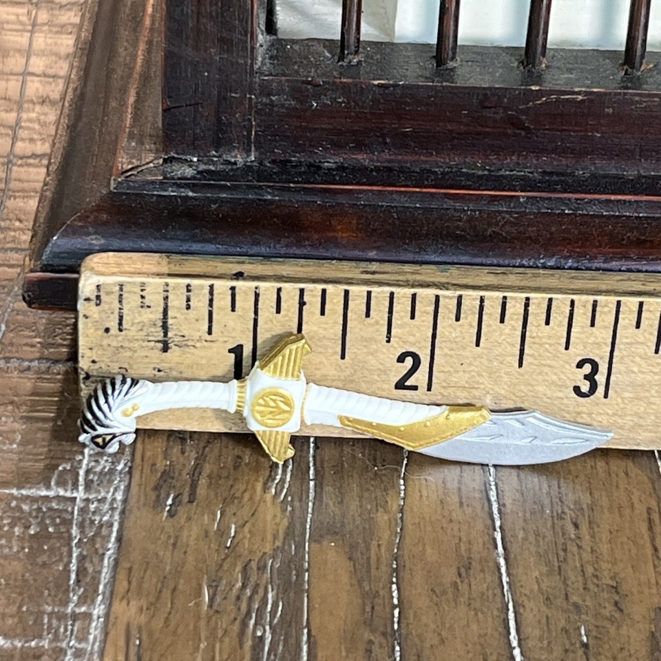 Power Rangers Lightning Collection White Ranger Saba Sword Weapon ...