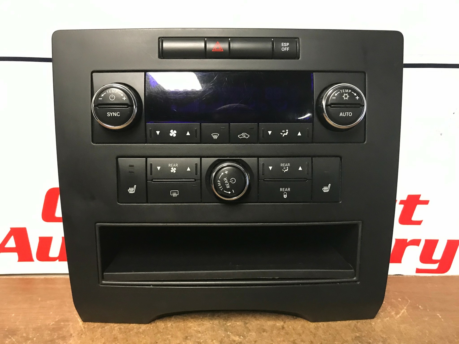 2009 VOLKSWAGEN ROUTAN CLIMATE CONTROL UNIT W DASH BEZEL DUAL ZONE | eBay