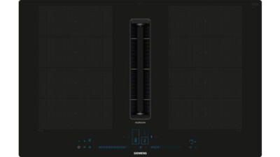 Siemens Piano Cottura 4 Fuochi Induzione con Cappa 79 cm Nero ...