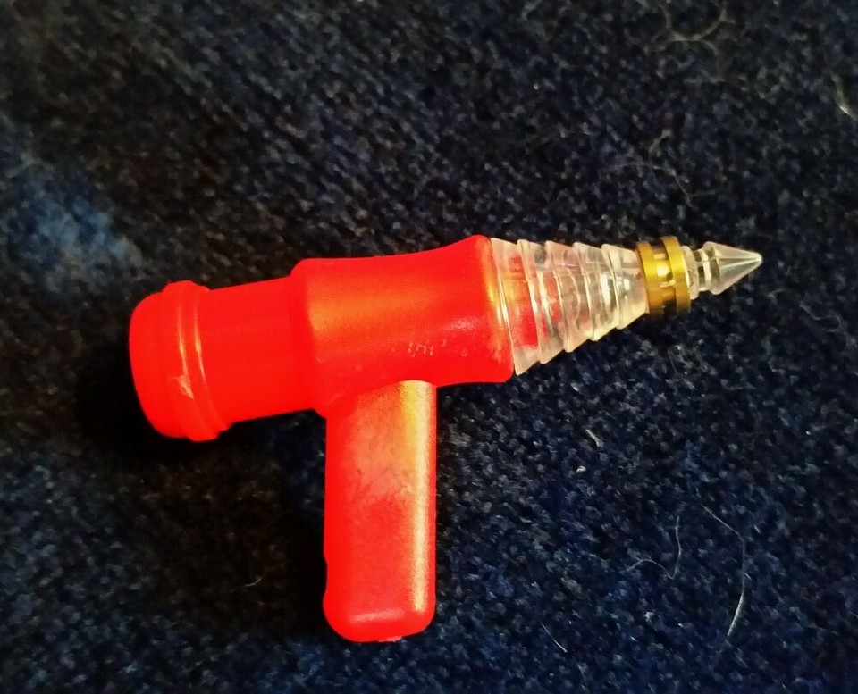 RED Space Gun 1 3/4" Robby the Robot Ray Gun Space Blaster ~ Cosmic ...