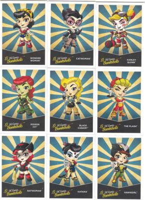 2017 Cryptozoic DC Comics Bombshells Trading Cards Lil Bombshells Set Of 18 Card | eBay