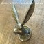 9cm High Vintage Style Gold Plated Pewter Rabbit Hare Knob Door Handle Coat Hook | eBay