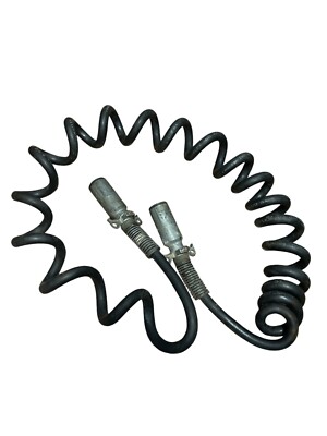 Philips SAE J560b Trailer Conductor ABS Permacoil 7 Pin Plug Type F | eBay