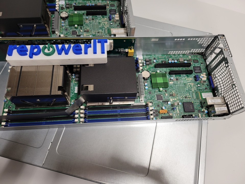 Nutanix NXS2U2NL12G500 2U Server with 2x X10DRT-P-G5-NI22 Blades USED ...