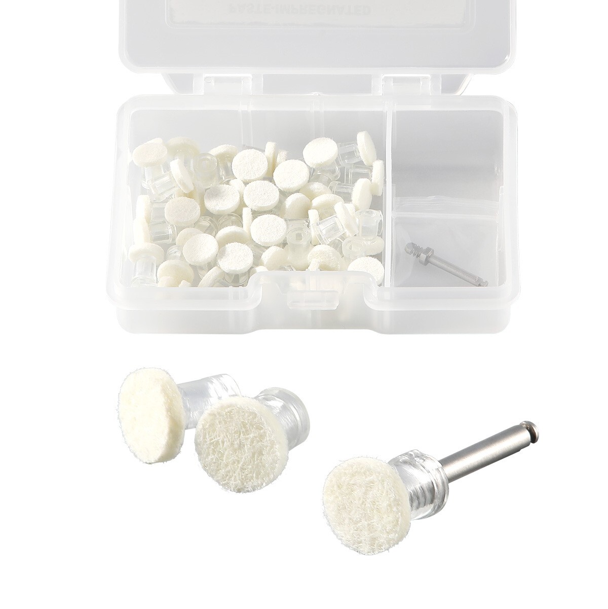 AZDENT Dental Super Buff Disks Regular Snap Discs Composite 50 disk+1 ...