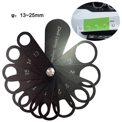 14pcs Vinyl Wrap Cutting Circle Dies for Car Parking Sensor, Auto Vinyl ...