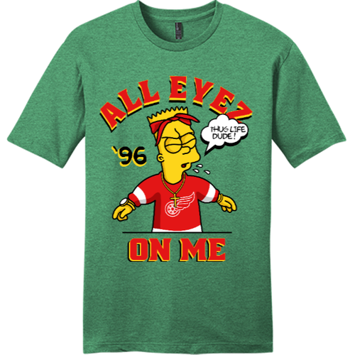 NEW RETRO KINGS x SWOD THUG BART Tee Shirt HEATHER GREEN SM-4XLARGE ...