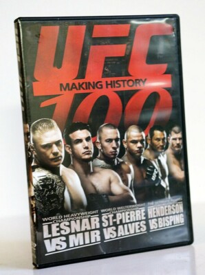 UFC 100 (DVD, 2009, 2-Disc Set) Making History DVD 13139510692| eBay