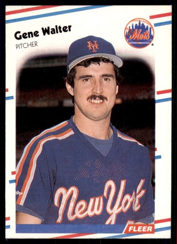 1988 Fleer Gene Walter New York Mets #153 | eBay