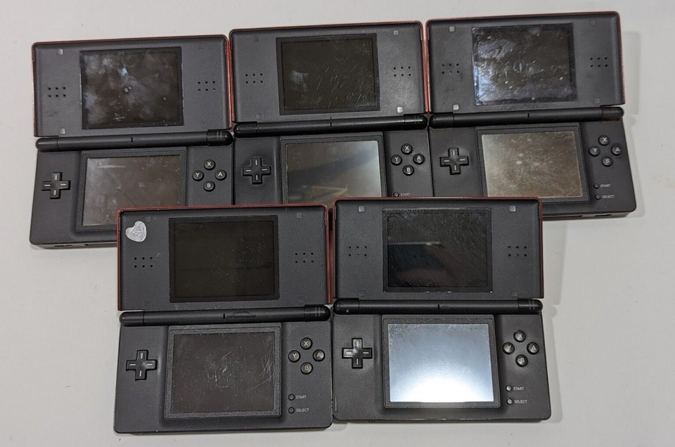 BROKEN Nintendo Ds Lite All Marked with issues Choose your Color REGION ...