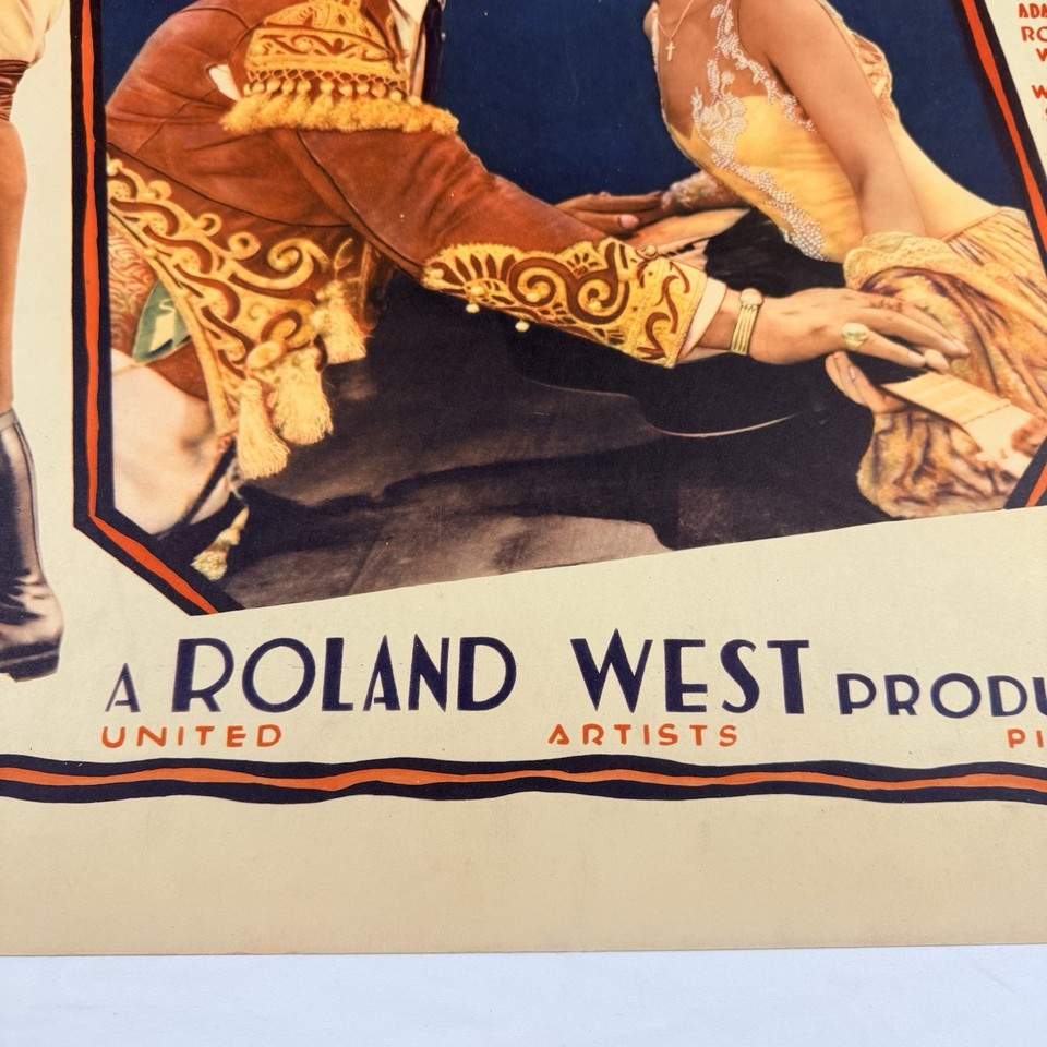 1927 The Dove Original 22x28” Movie Poster Norma Talmadge Noah Beery ...