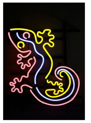 Tanbanner Gecko Neon Sign For Home Bar Pub Club Restaurant Home Wall ...