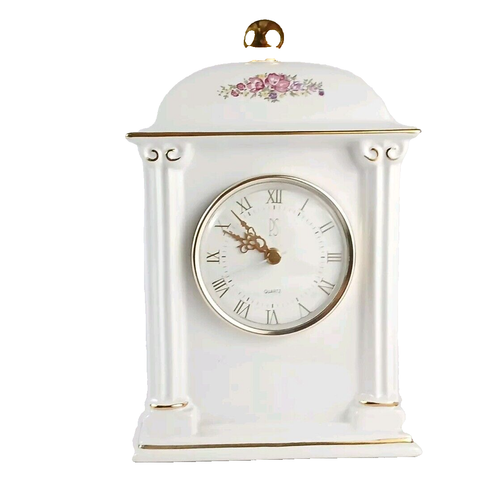 Limited Edition 1993 Ceramic Mantle Floral White Paul Sebastian Inc ...