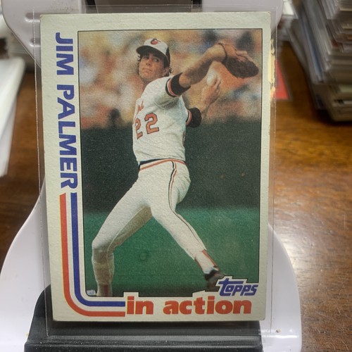1982 Topps # 81 Jim Palmer In Action Baltimore Orioles Hall of Famer | eBay